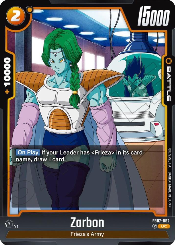 Zarbon - Wish For Shenron - Dragon Ball Super: Fusion World - TCGplayer.com