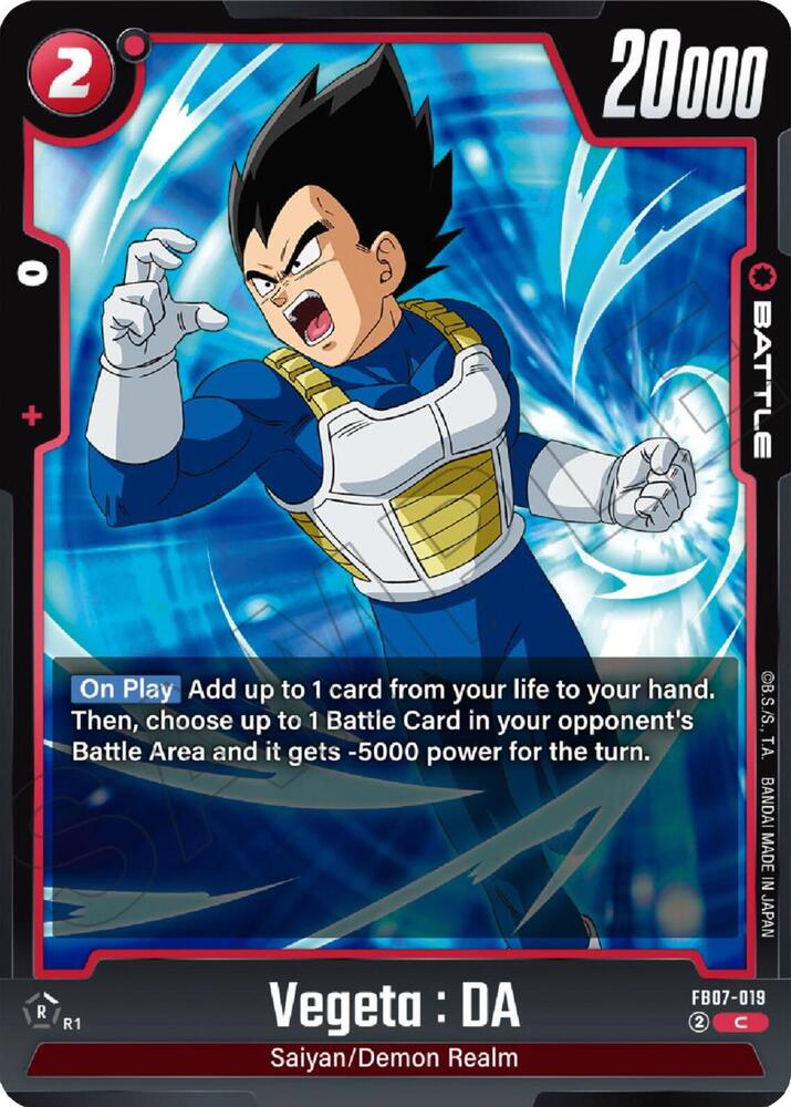 Vegeta : DA - FB07-019 - Wish For Shenron - Dragon Ball Super: Fusion World - TCGplayer.com