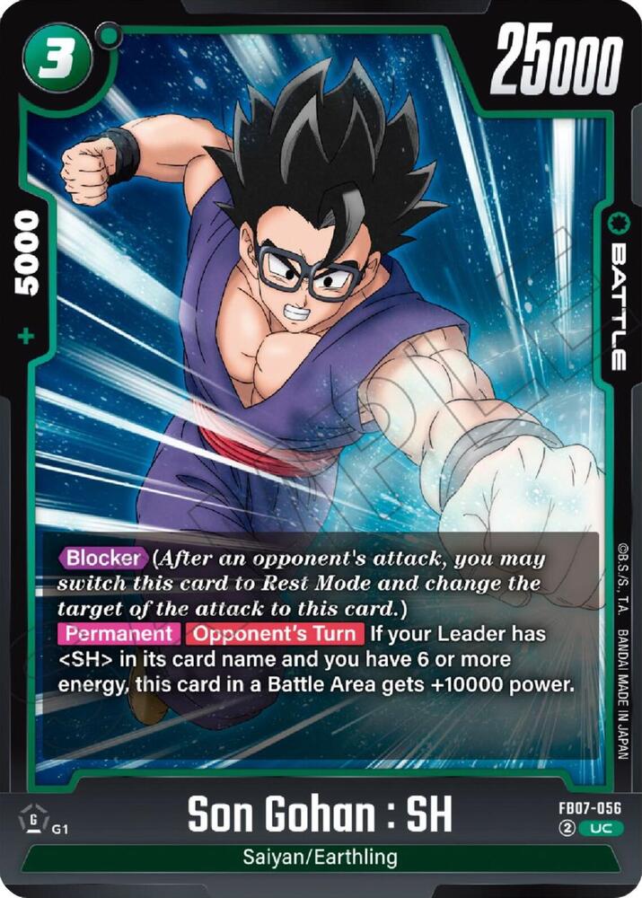 Son Gohan : SH - FB07-056 - Wish For Shenron - Dragon Ball Super: Fusion World - TCGplayer.com