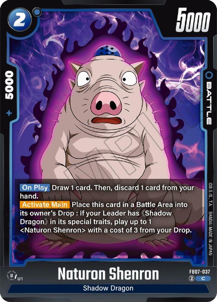 Naturon Shenron - FB07-037 - Wish For Shenron - Dragon Ball Super ...