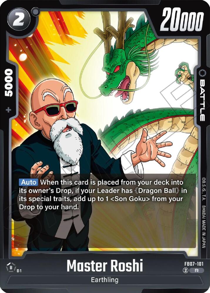 Master Roshi - Wish For Shenron - Dragon Ball Super: Fusion World ...