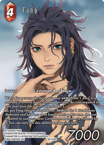 Fang (Full Art) - Gunslinger in the Abyss - Final Fantasy TCG ...