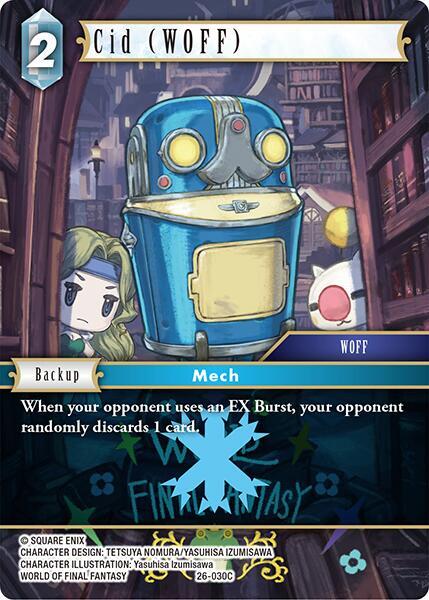 Cid (WOFF) - Gunslinger in the Abyss - Final Fantasy TCG - TCGplayer.com