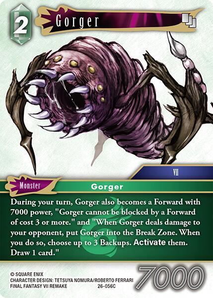 Gorger - Gunslinger in the Abyss - Final Fantasy TCG - TCGplayer.com