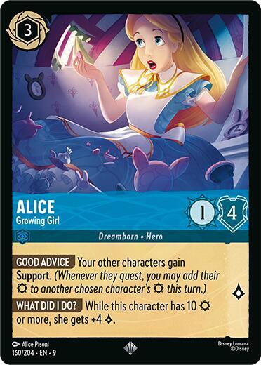 Alice - Growing Girl - Fabled - Disney Lorcana - TCGplayer.com