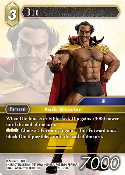Dio - Gunslinger in the Abyss - Final Fantasy TCG - TCGplayer.com