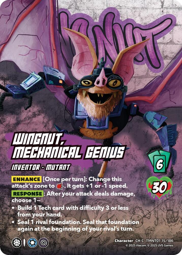 Wingnut, Mechanical Genius - Teenage Mutant Ninja Turtles - UniVersus ...