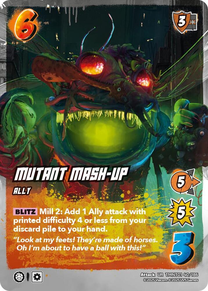 Mutant Mash-Up - Teenage Mutant Ninja Turtles - UniVersus - TCGplayer.com