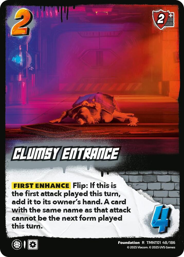 Clumsy Entrance - Teenage Mutant Ninja Turtles - UniVersus - TCGplayer.com