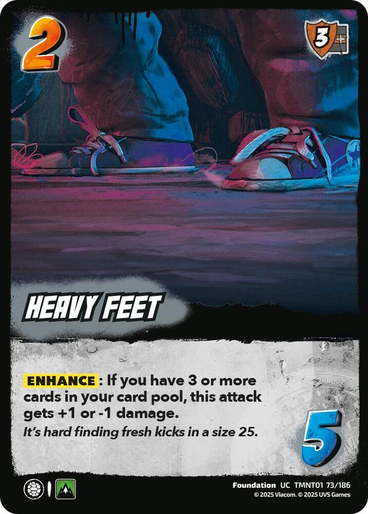 Heavy Feet - Teenage Mutant Ninja Turtles - UniVersus - TCGplayer.com