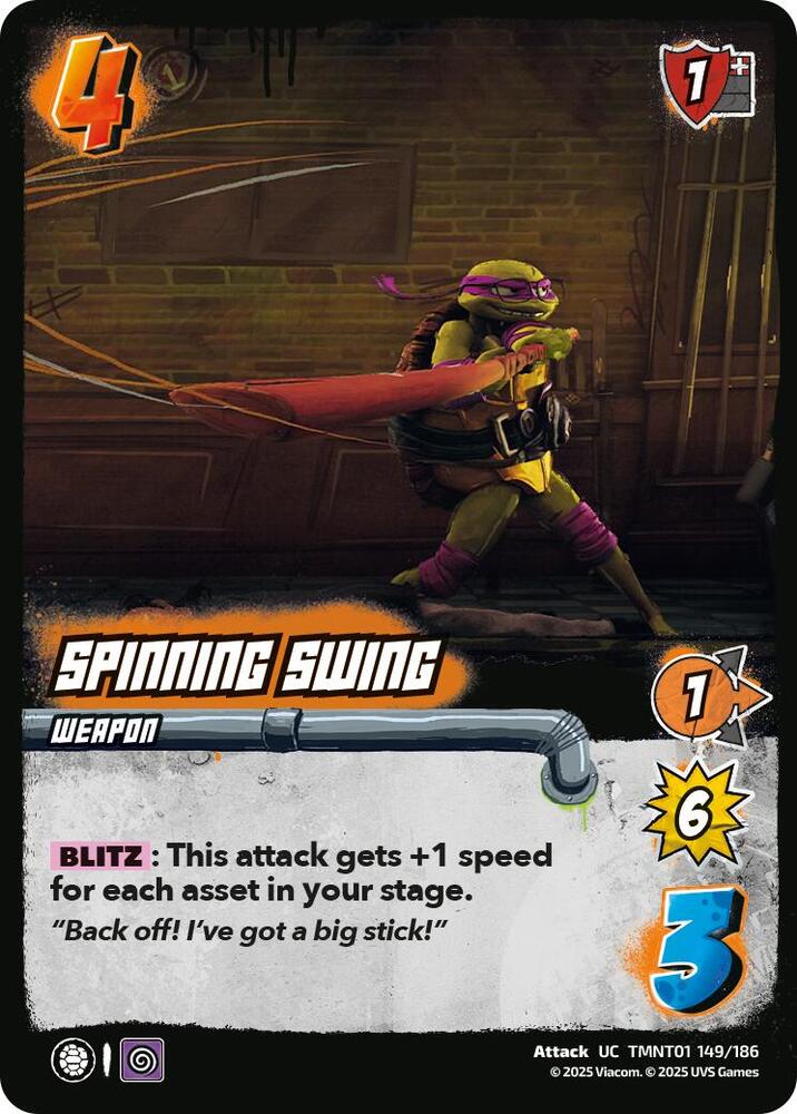 Spinning Swing - Teenage Mutant Ninja Turtles - UniVersus - TCGplayer.com
