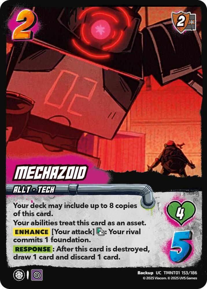Mechazoid - Teenage Mutant Ninja Turtles - UniVersus - TCGplayer.com