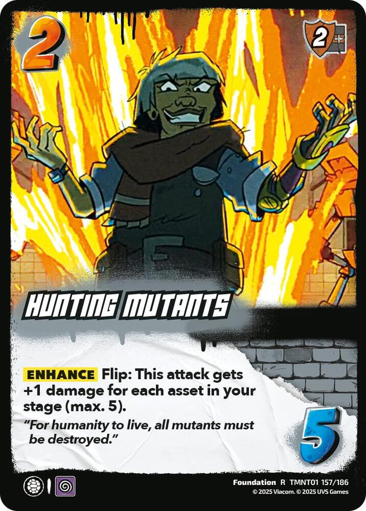 Hunting Mutants - Teenage Mutant Ninja Turtles - UniVersus - TCGplayer.com