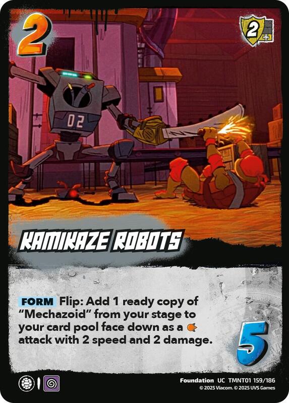 Kamikaze Robots - Teenage Mutant Ninja Turtles - UniVersus - TCGplayer.com