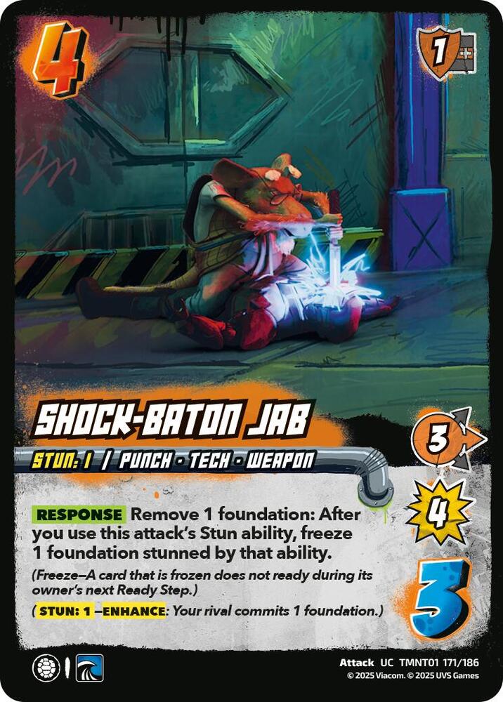 Shock-Baton Jab - Teenage Mutant Ninja Turtles - UniVersus - TCGplayer.com