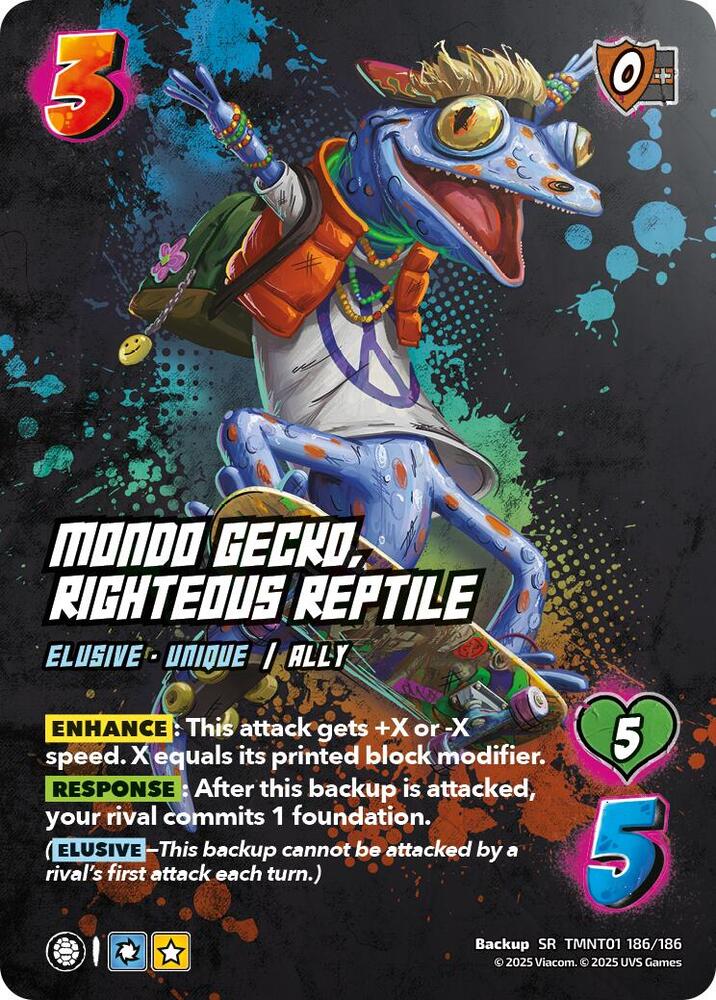 Mondo Gecko, Righteous Reptile - Teenage Mutant Ninja Turtles ...
