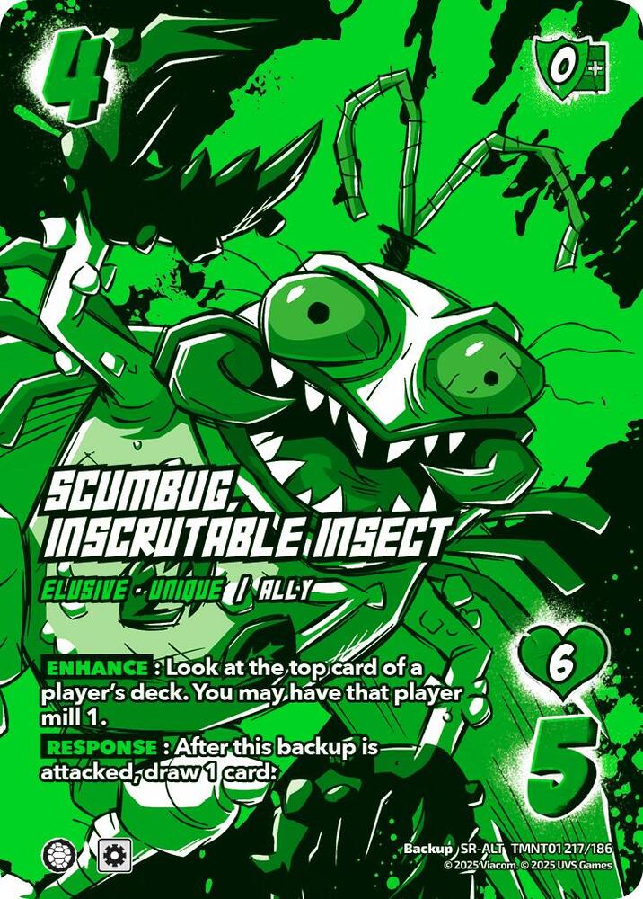 Scumbug, Inscrutable Insect (Alternate Art) - Teenage Mutant Ninja ...