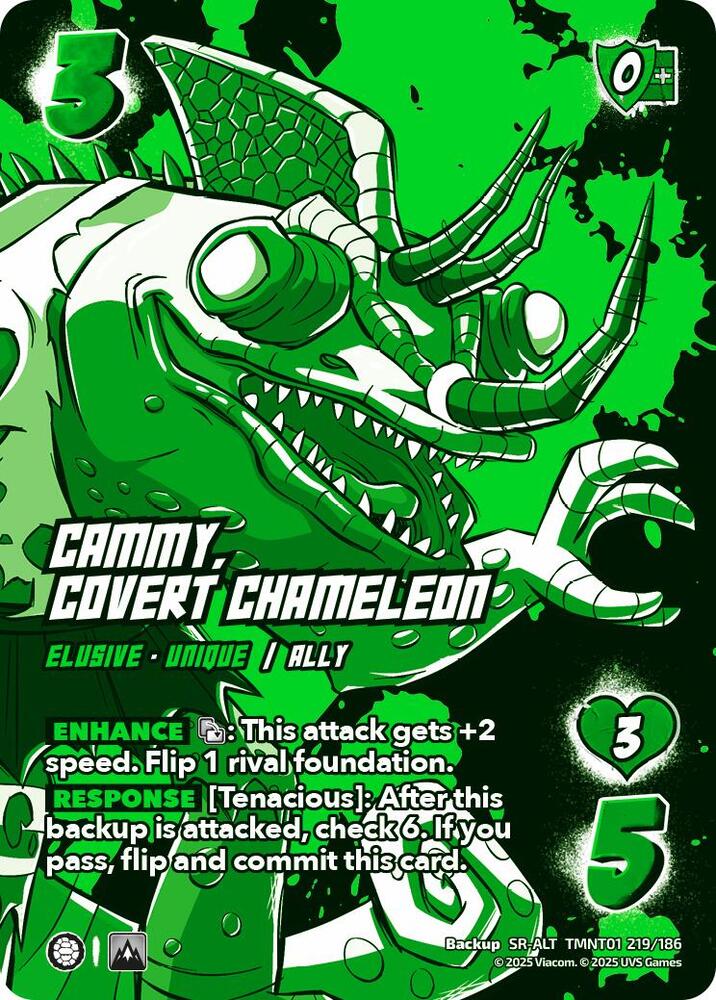 Cammy, Covert Chameleon (Alternate Art) - Teenage Mutant Ninja Turtles ...
