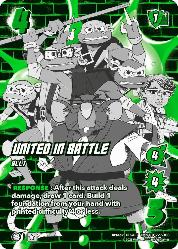 United in Battle (Alternate Art) - Teenage Mutant Ninja Turtles ...