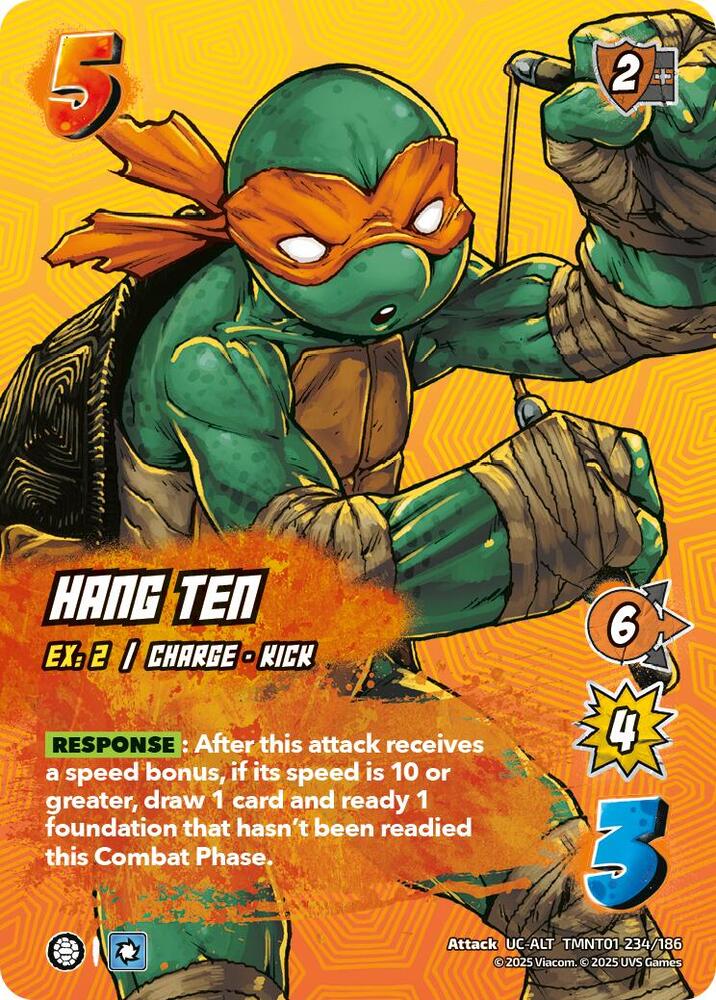 Hang Ten (Alternate Art) - Teenage Mutant Ninja Turtles - UniVersus ...