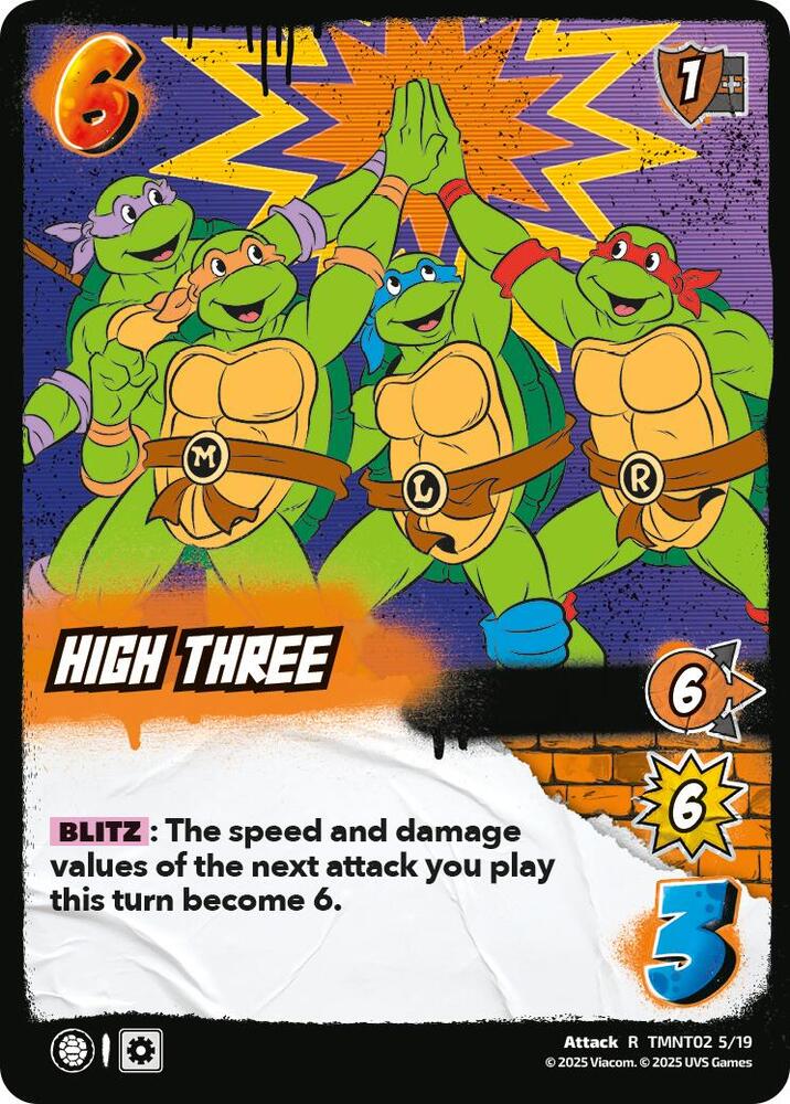 High Three (TMNT02) - Teenage Mutant Ninja Turtles - UniVersus ...