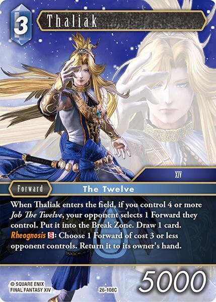 Thaliak - Gunslinger in the Abyss - Final Fantasy TCG - TCGplayer.com