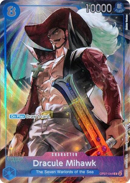 Dracule Mihawk (Seven Warlords of the Sea Binder Set) - One Piece ...
