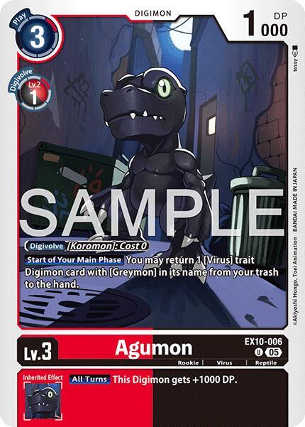 Agumon - Sinister Order - Digimon Card Game - TCGplayer.com