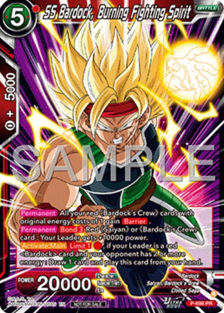 SS Bardock, Burning Fighting Spirit (Ultra-Bout Series Tournament Pack ...