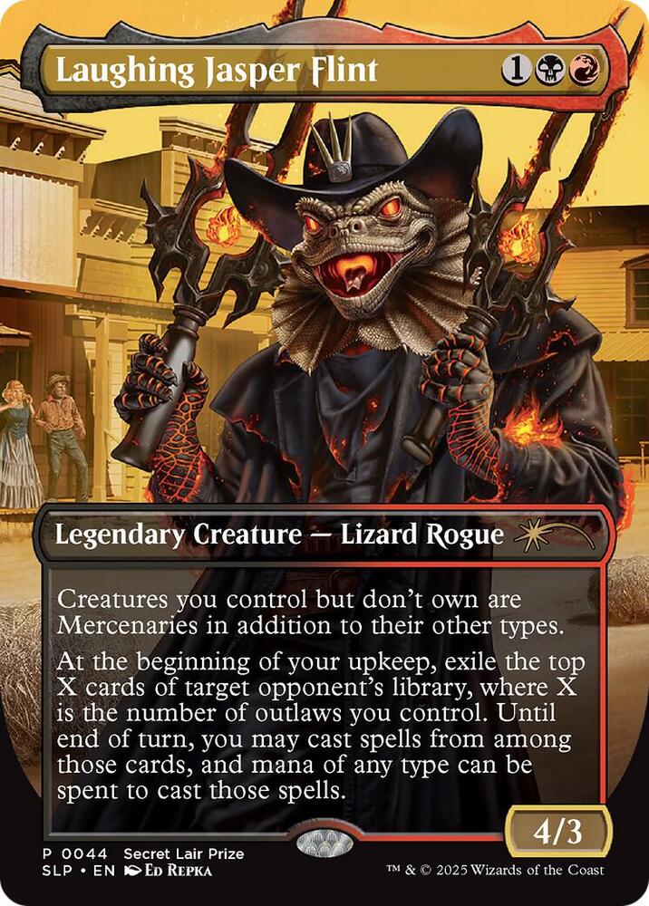 Laughing Jasper Flint - Secret Lair Showdown - Magic: The Gathering ...