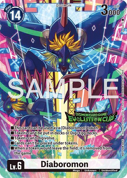 Diaboromon Token (Evolution Cup 2025 Vol. 2) - Digimon Promotion Cards ...