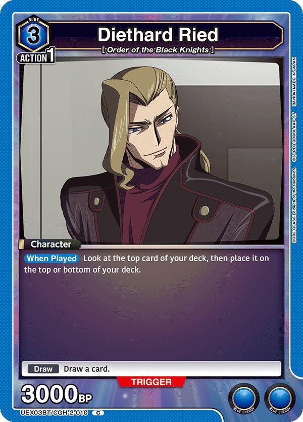 Diethard Ried - UEX03BT: CODE GEASS: Lelouch of the Rebellion Vol.2 ...
