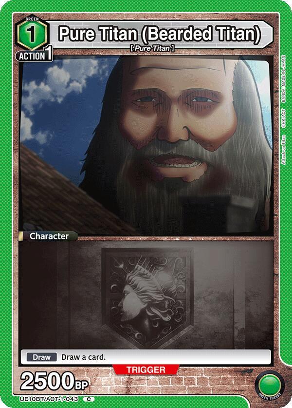 Pure Titan (Bearded Titan) - UE10BT: Attack on Titan - Union Arena ...