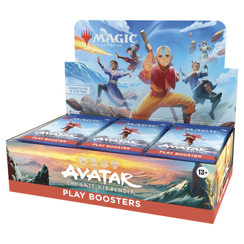 Avatar: The Last Airbender - Play Booster Display - Avatar: The Last ...