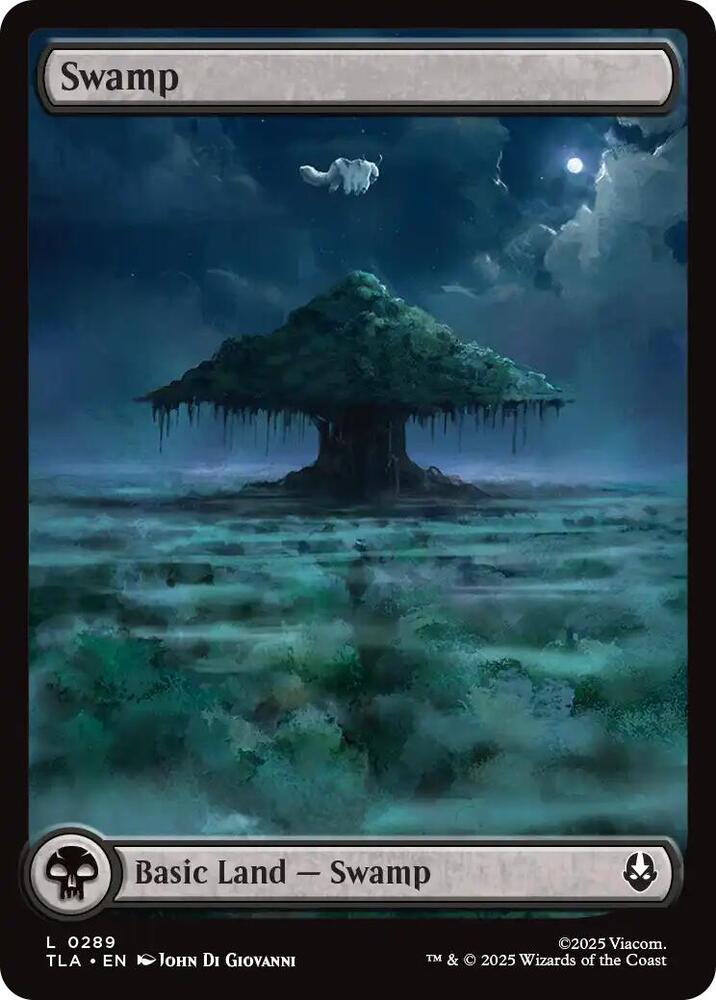 Swamp (0289) - Avatar: The Last Airbender - Magic: The Gathering ...