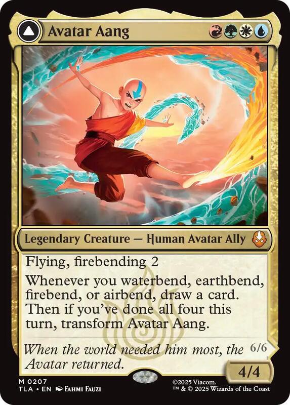 Avatar Aang - Avatar: The Last Airbender - Magic: The Gathering ...