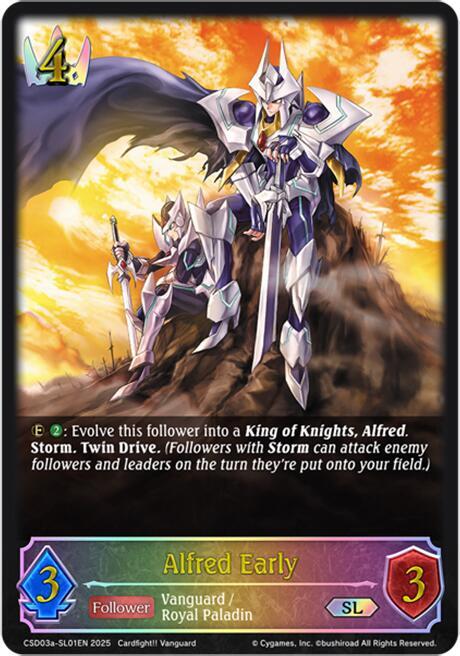 Alfred Early (SL) - CSD03: Cardfight!! Vanguard - Shadowverse: Evolve - TCGplayer.com