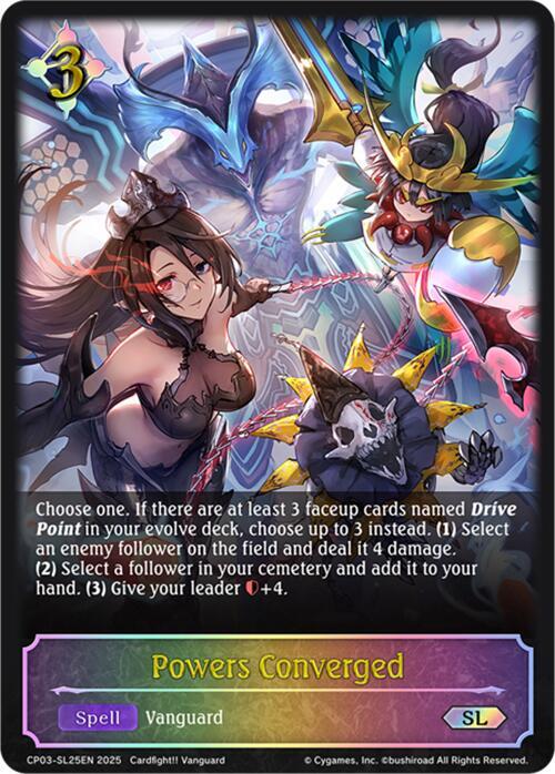 Powers Converged (SL25EN) (SL) - CP03: Cardfight!! Vanguard - Shadowverse: Evolve - TCGplayer.com