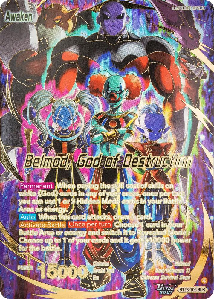 Belmod // Belmod, God of Destruction (SLR) - Prismatic Clash - Dragon ...