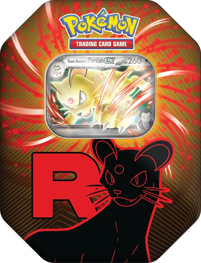 Team Rocket Tin [Team Rocket's Persian ex] (International Version ...