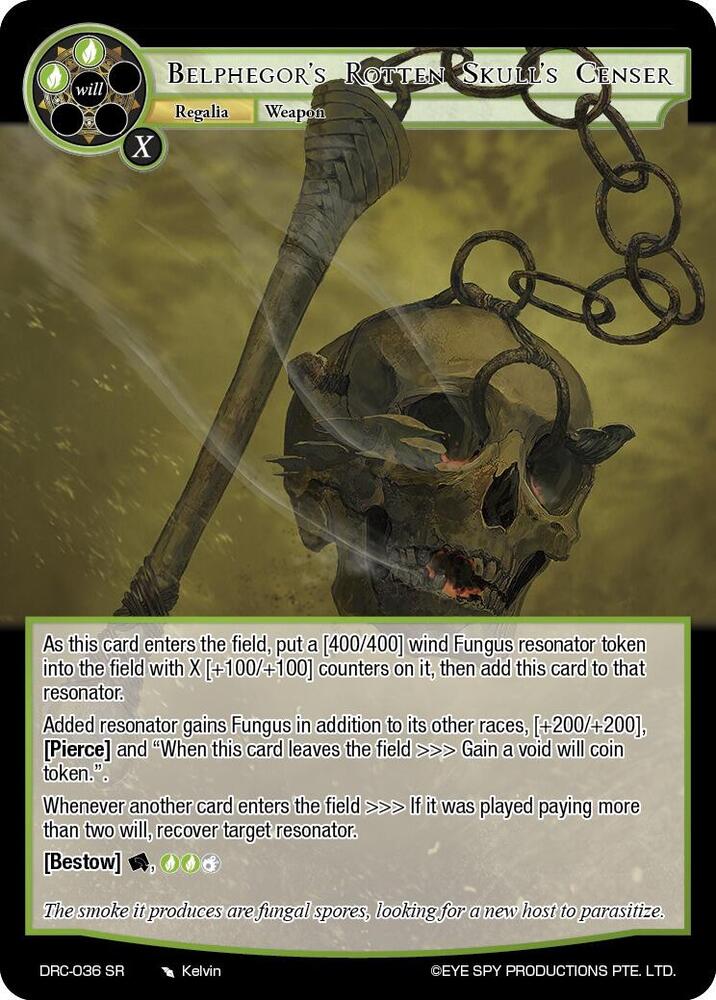 Belphegor's Rotten Skull's Censer - Descent into the Raven's Catacombs ...