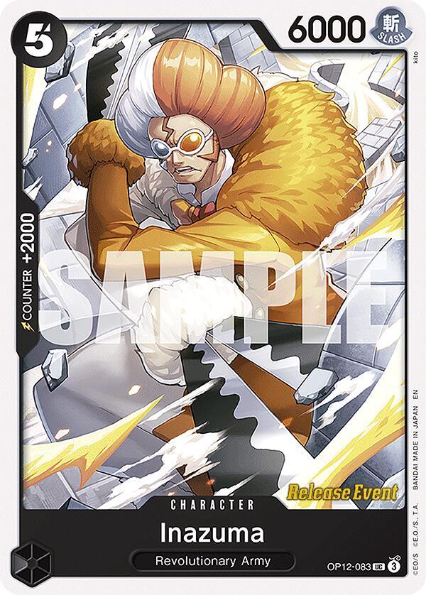 Inazuma - Legacy of the Master Release Event Cards - One Piece Card ...