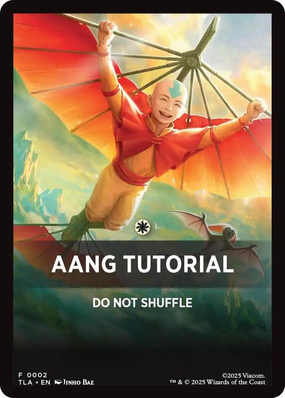 Aang Tutorial Theme Card - Avatar: The Last Airbender - Magic: The ...