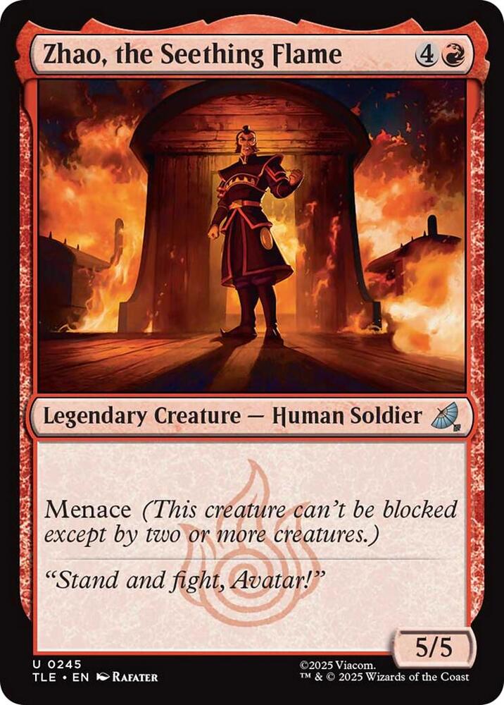 Zhao, the Seething Flame (0245) - Avatar: The Last Airbender: Eternal ...