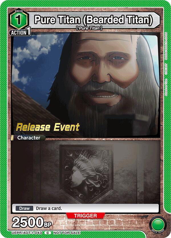 Pure Titan (Bearded Titan) - UE10BT: Attack on Titan Release Event ...