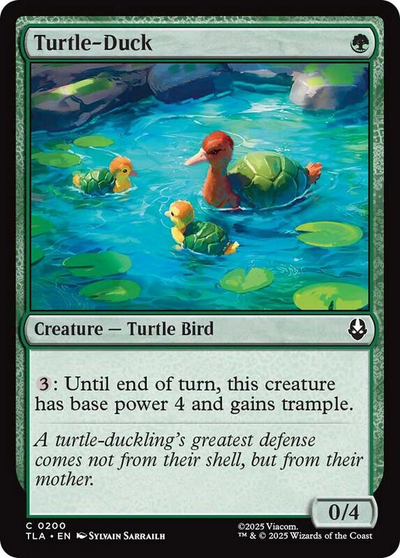 Turtle-Duck - Avatar: The Last Airbender - Magic: The Gathering ...