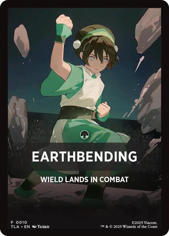 Earthbending Theme Card (0010) - Avatar: The Last Airbender - Magic ...
