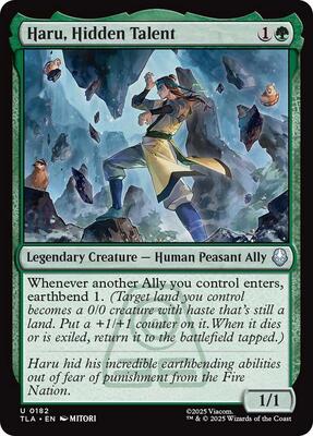 Haru, Hidden Talent - Avatar: The Last Airbender - Magic: The Gathering ...