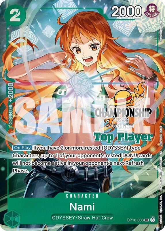 Nami (CS 25-26 Top Player Pack) - One Piece Promotion Cards - One Piece ...