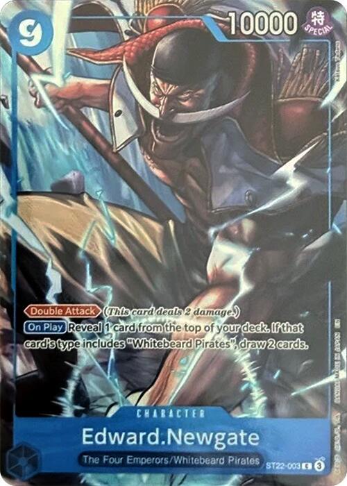 Edward.Newgate (Premium Card Collection -6 assort vol.1-) - One Piece ...